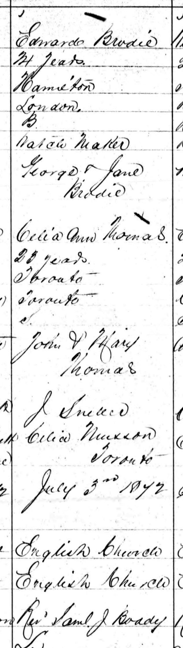 Celia Ann Thomas Brodie